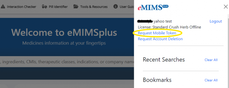 4. Setting the eMIMSplus Tile within Fredplus/FredNXT App bar | MIMS Knowledge Base